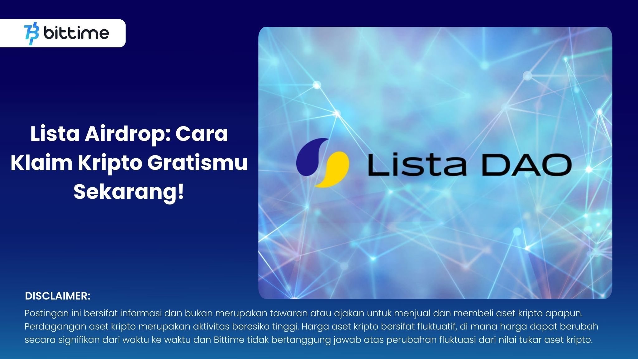 Lista Airdrop: Cara Klaim Kripto Gratismu Sekarang!