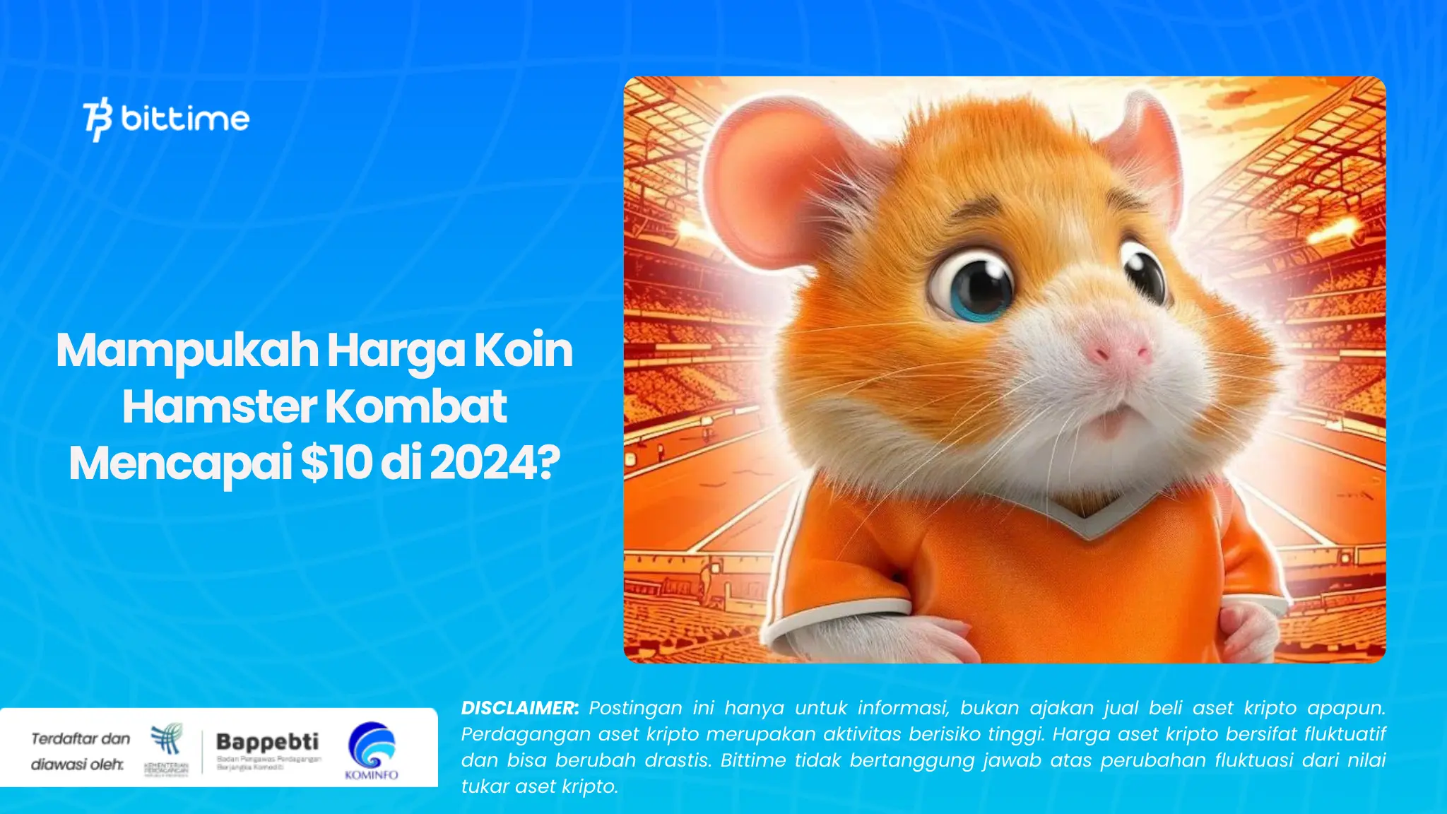 Mampukah Harga Koin Hamster Kombat Mencapai 10 Di 2024