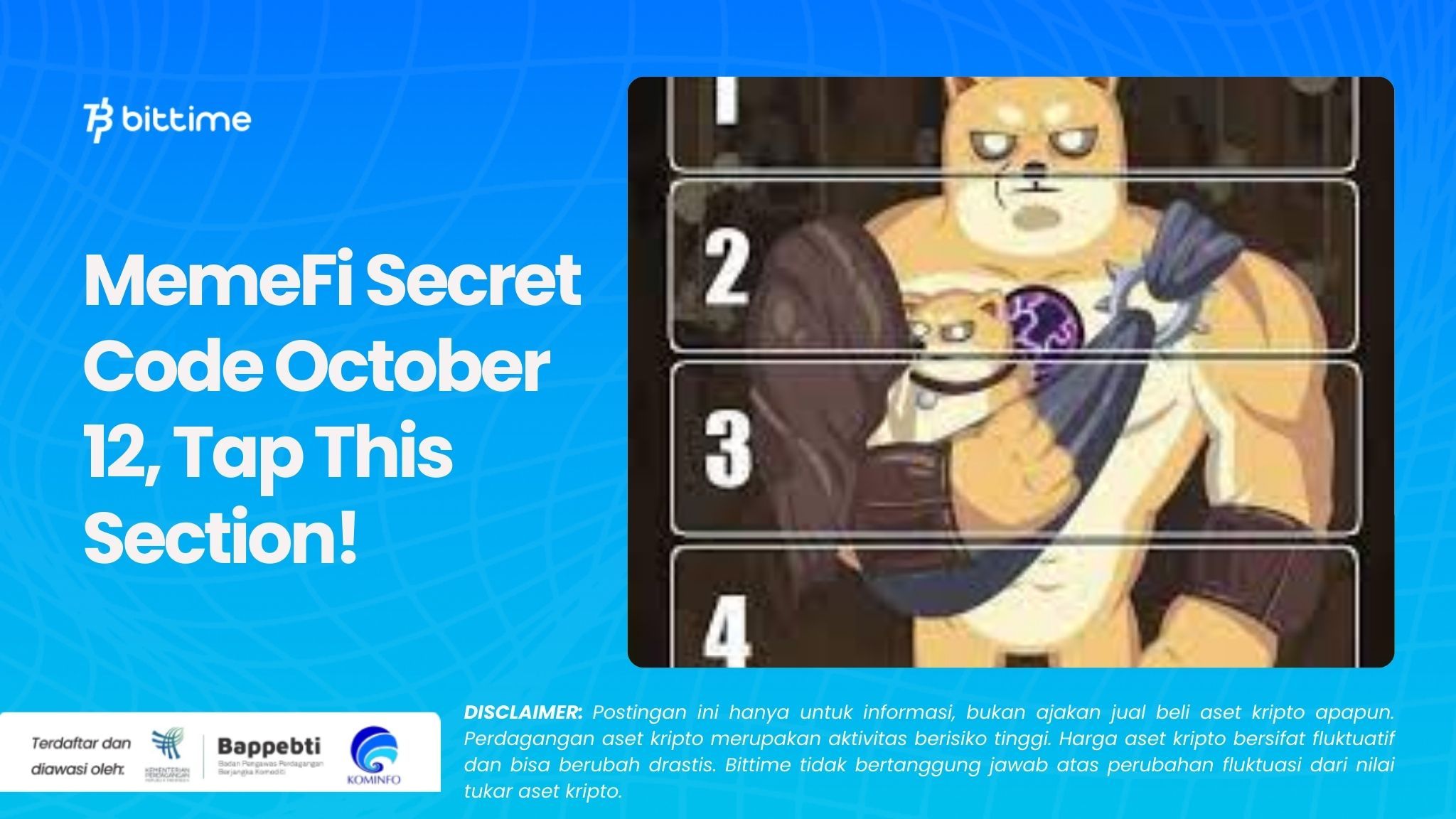 MemeFi Secret Code October 12, Tap This Section!