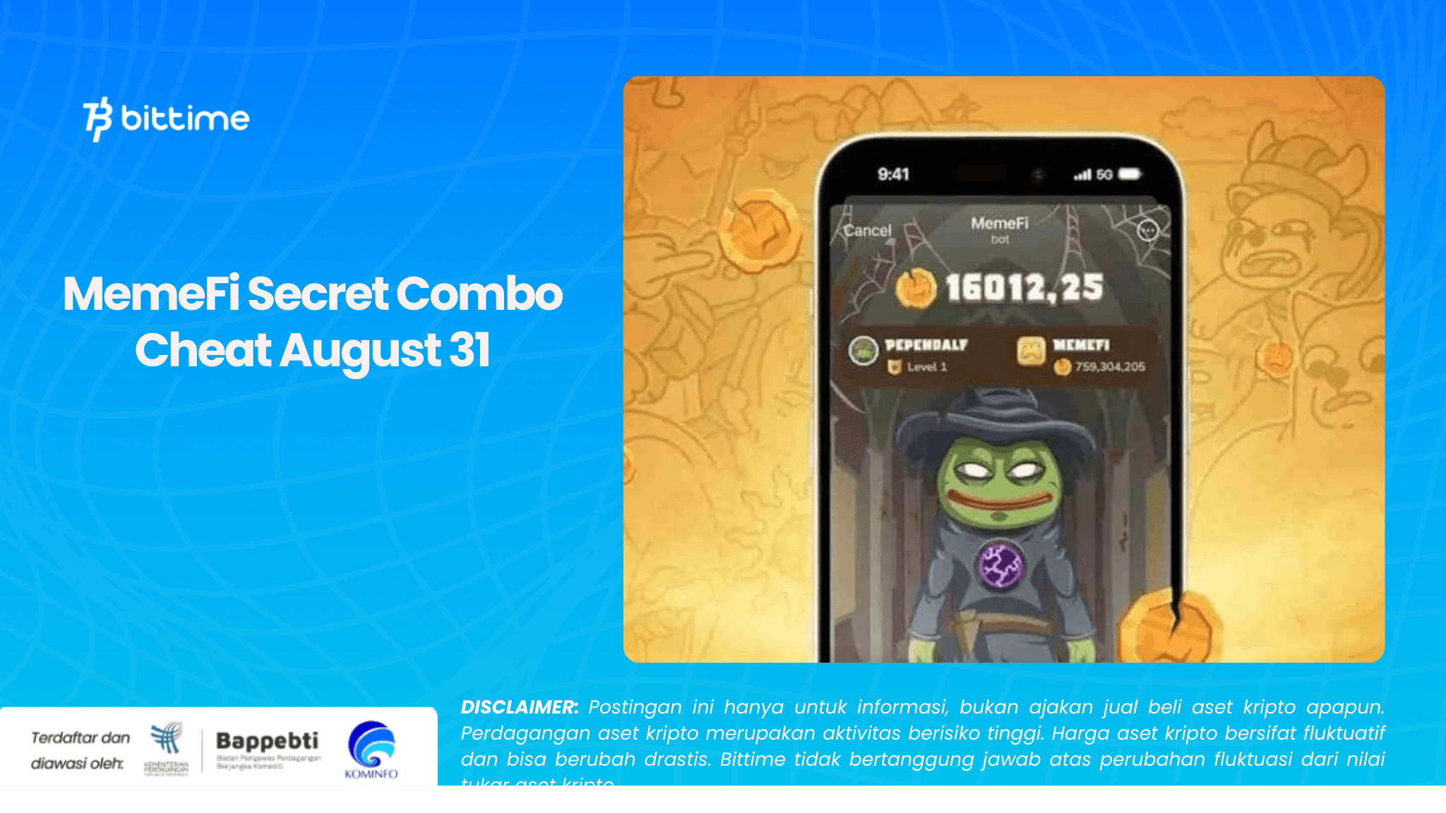 MemeFi Secret Combo Cheat August 31