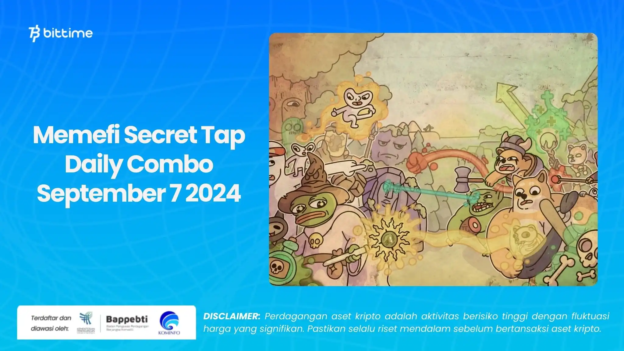 Memefi Secret Tap Daily Combo September 7 2024: Code 2-2-2-2