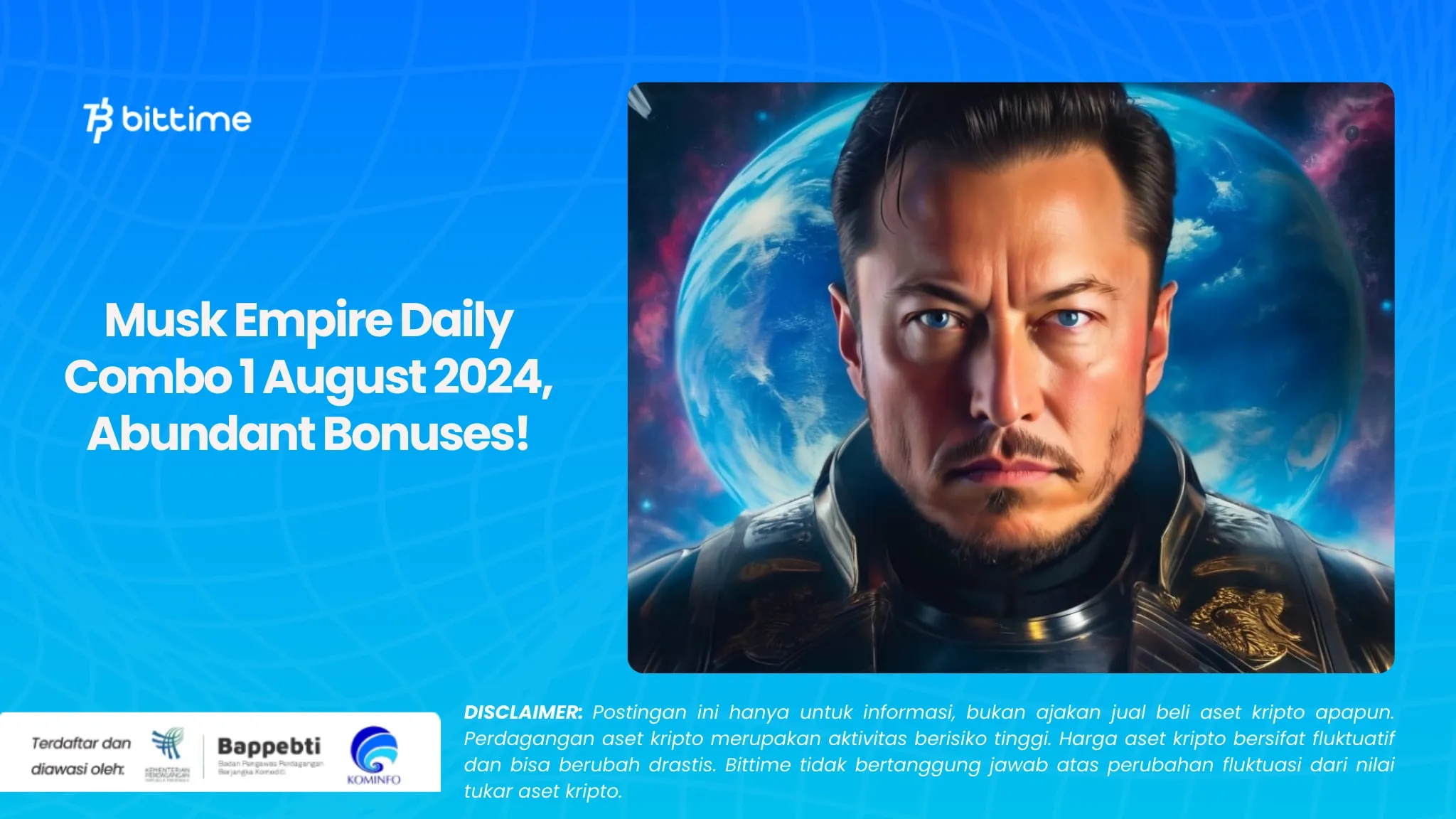Musk Empire Daily Combo 1 August 2024