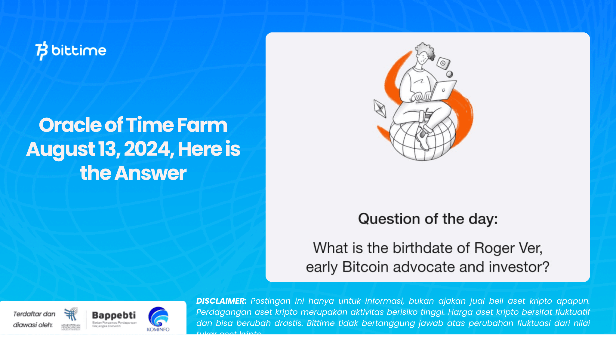 Oracle of Time Farm August 13, 2024, Here is the Answer