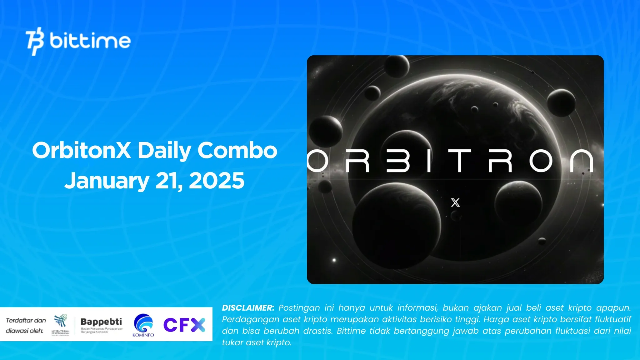 OrbitonX Daily Combo January 21, 2025