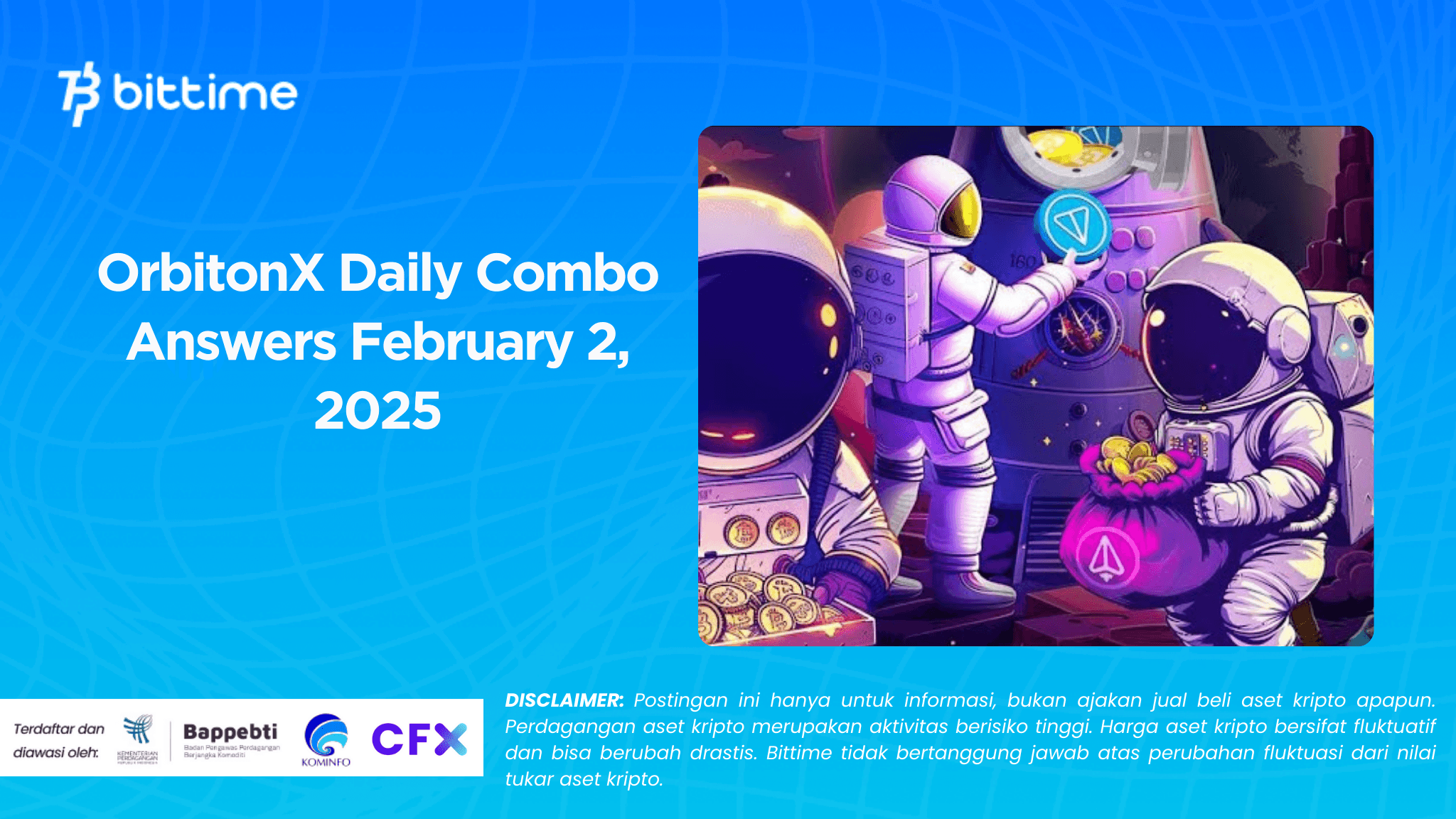 OrbitonX Daily Combo Answers February 2, 2025