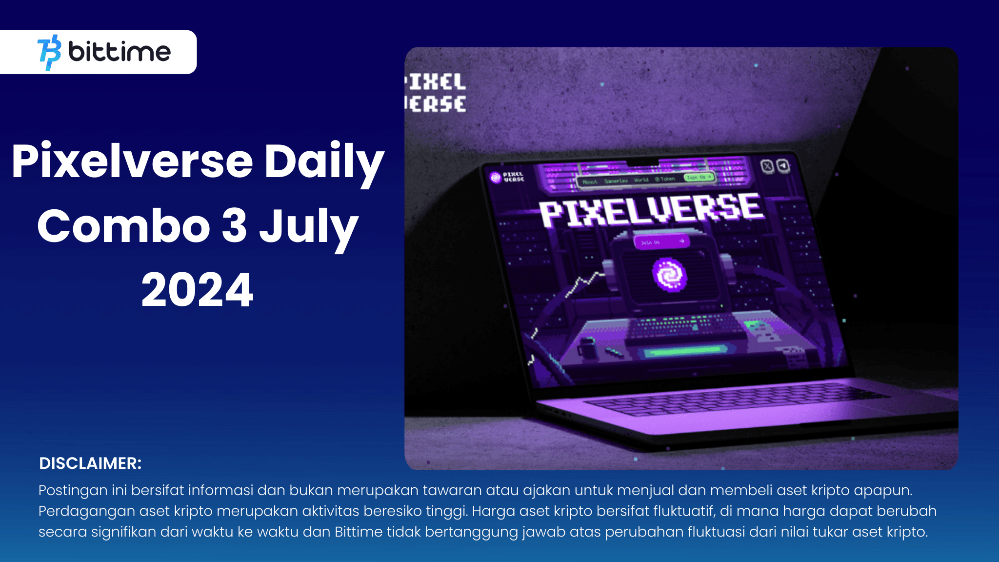 Pixelverse Daily Combo 3 July 2024