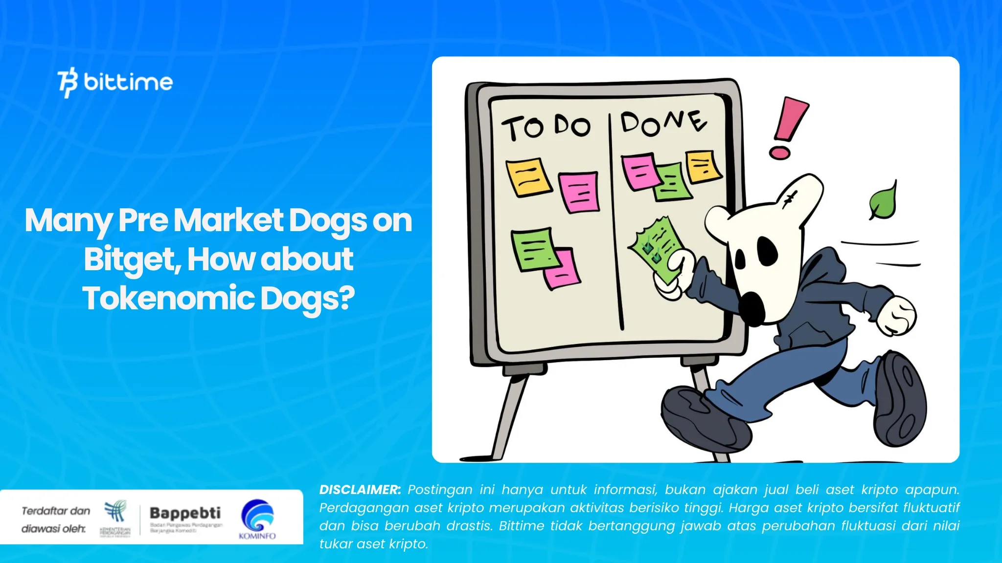 Many Pre Market Dogs on Bitget, How about Tokenomic Dogs?