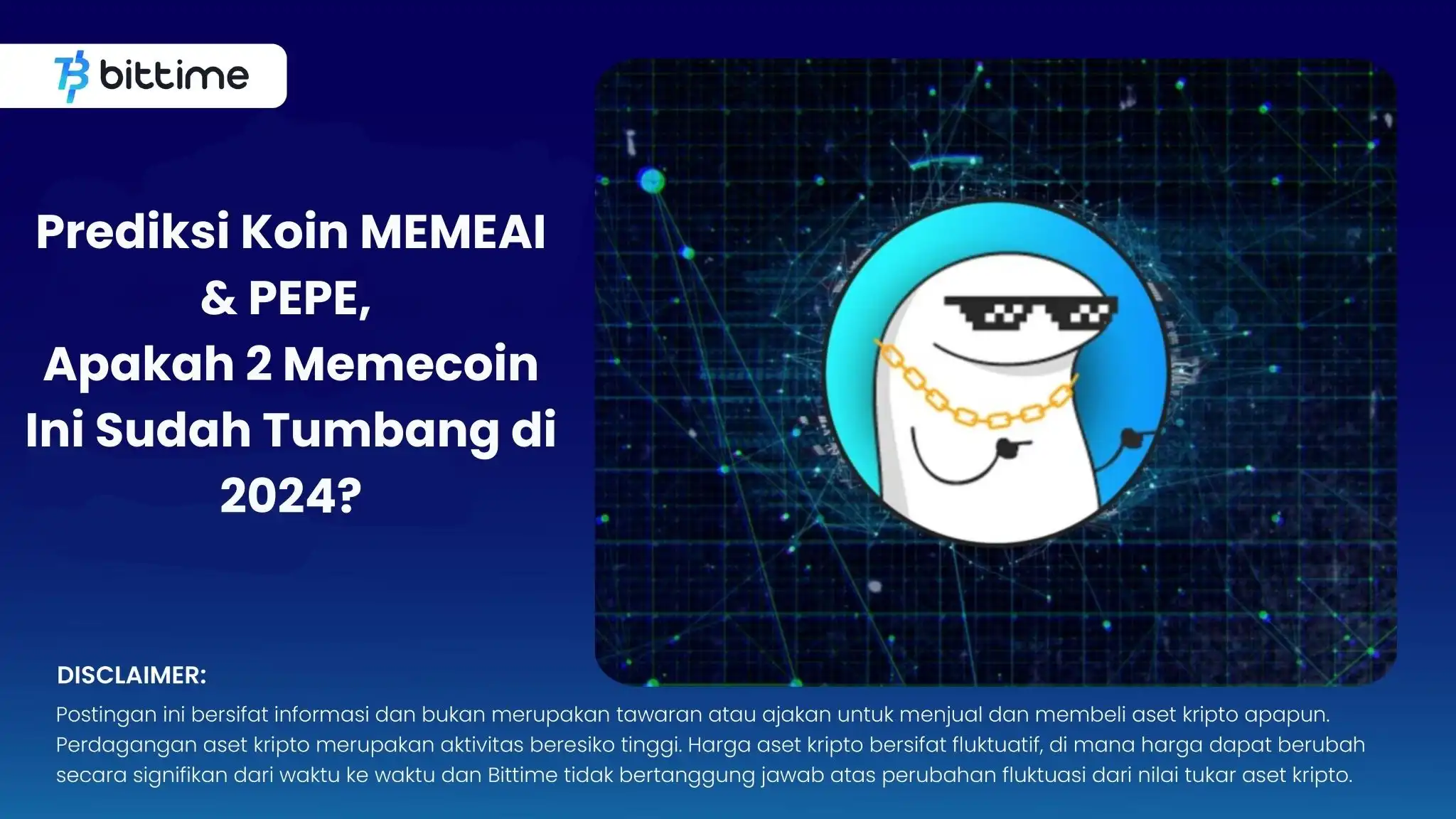 Prediksi Koin MEMEAI & PEPE, Apakah 2 Memecoin Ini Sudah Tumbang di 2024?