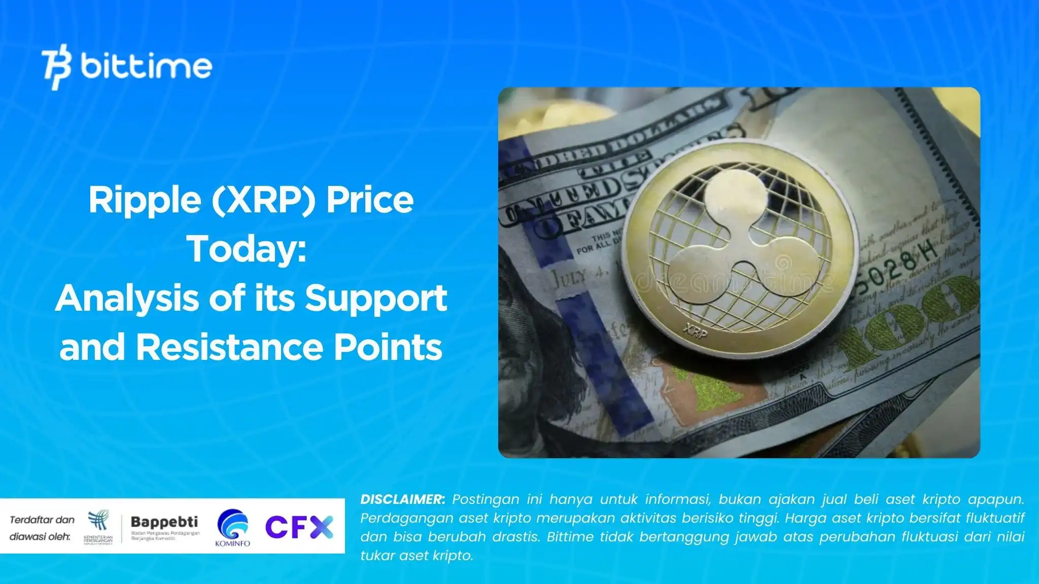 Ripple (XRP) Price Today: Analysis of its Support and Resistance Points