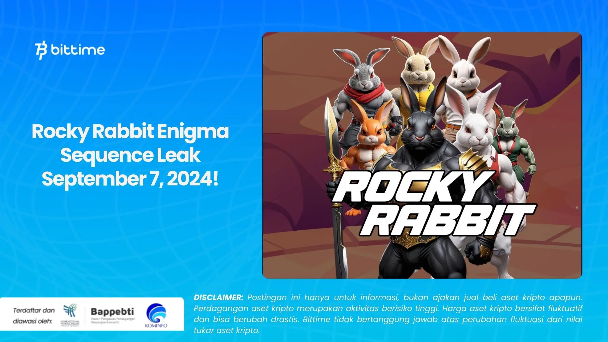 Rocky Rabbit Enigma Sequence Leak September 7, 2024!