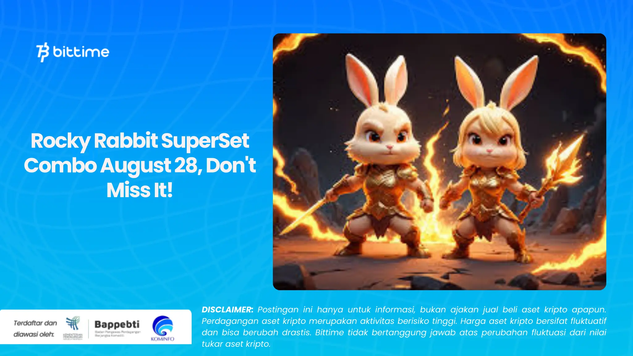 Rocky Rabbit SuperSet Combo August 28, Don't Miss It!