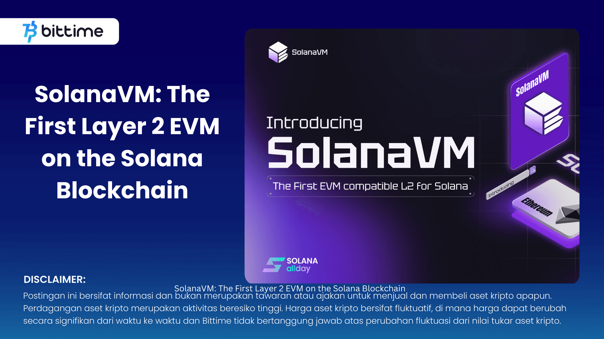 SolanaVM: The First Layer 2 EVM on the Solana Blockchain