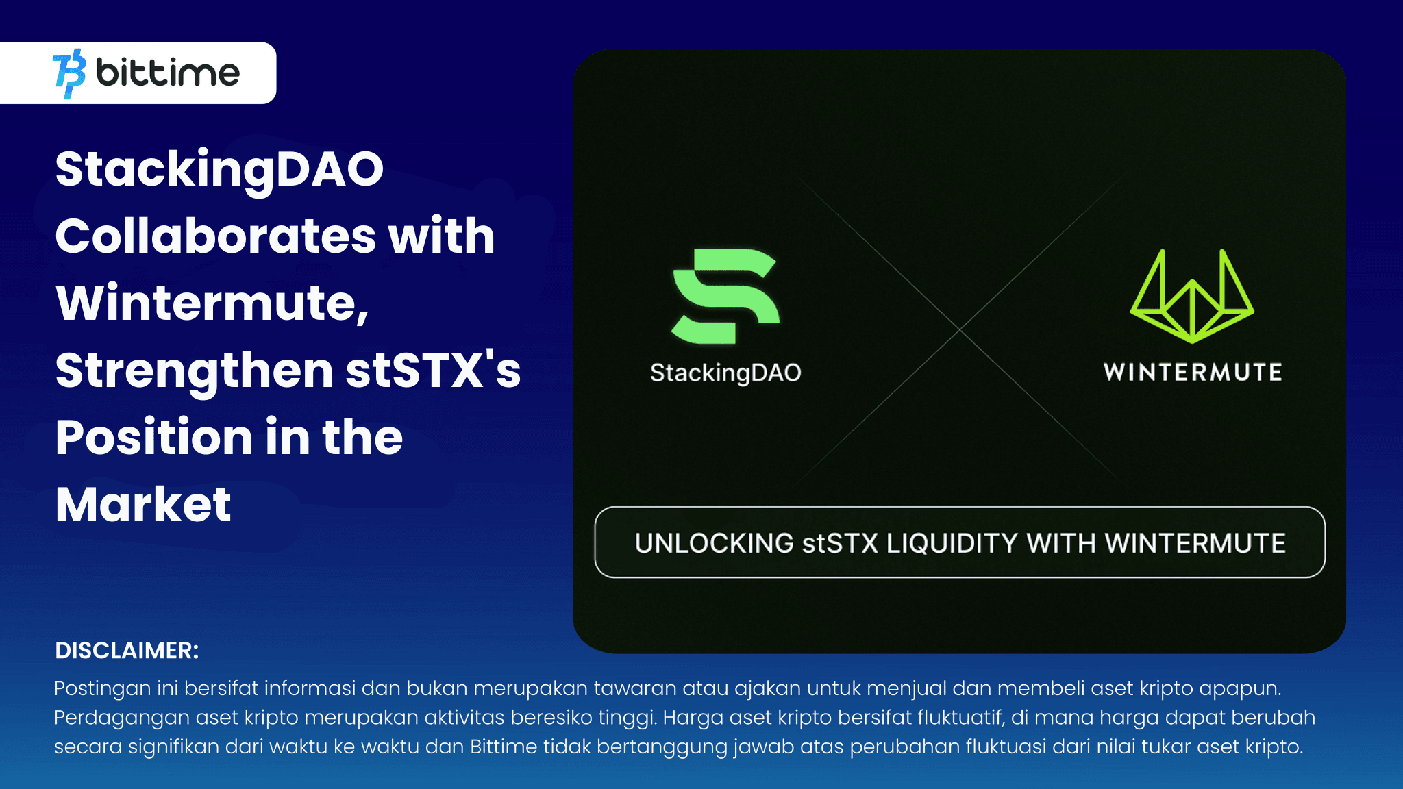 StackingDAO Collaborates with Wintermute, Strengthen stSTX's Position ...
