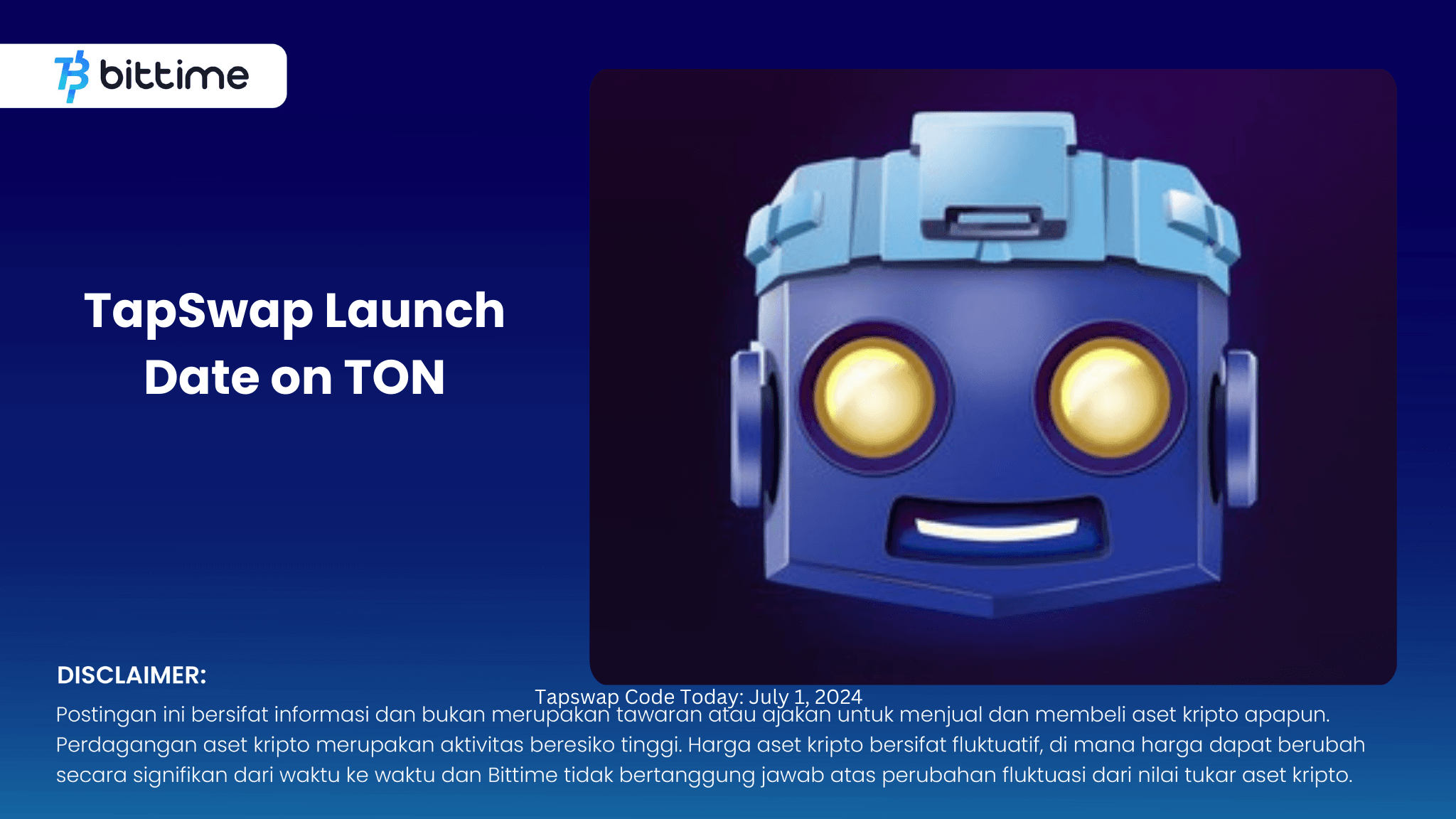 TapSwap Launch Date on TON