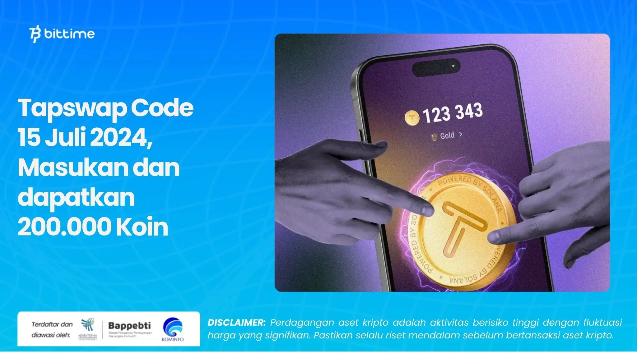 Tapswap Code 15 Juli 2024, Masukan dan dapatkan 200.000 Koin