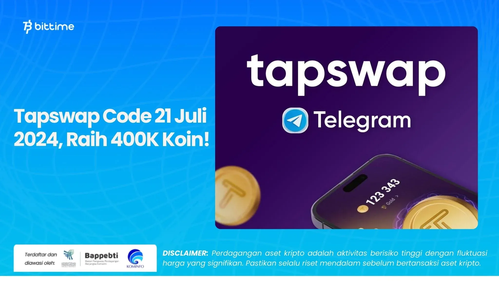 Tapswap Code 21 Juli 2024, Raih 400K Koin!