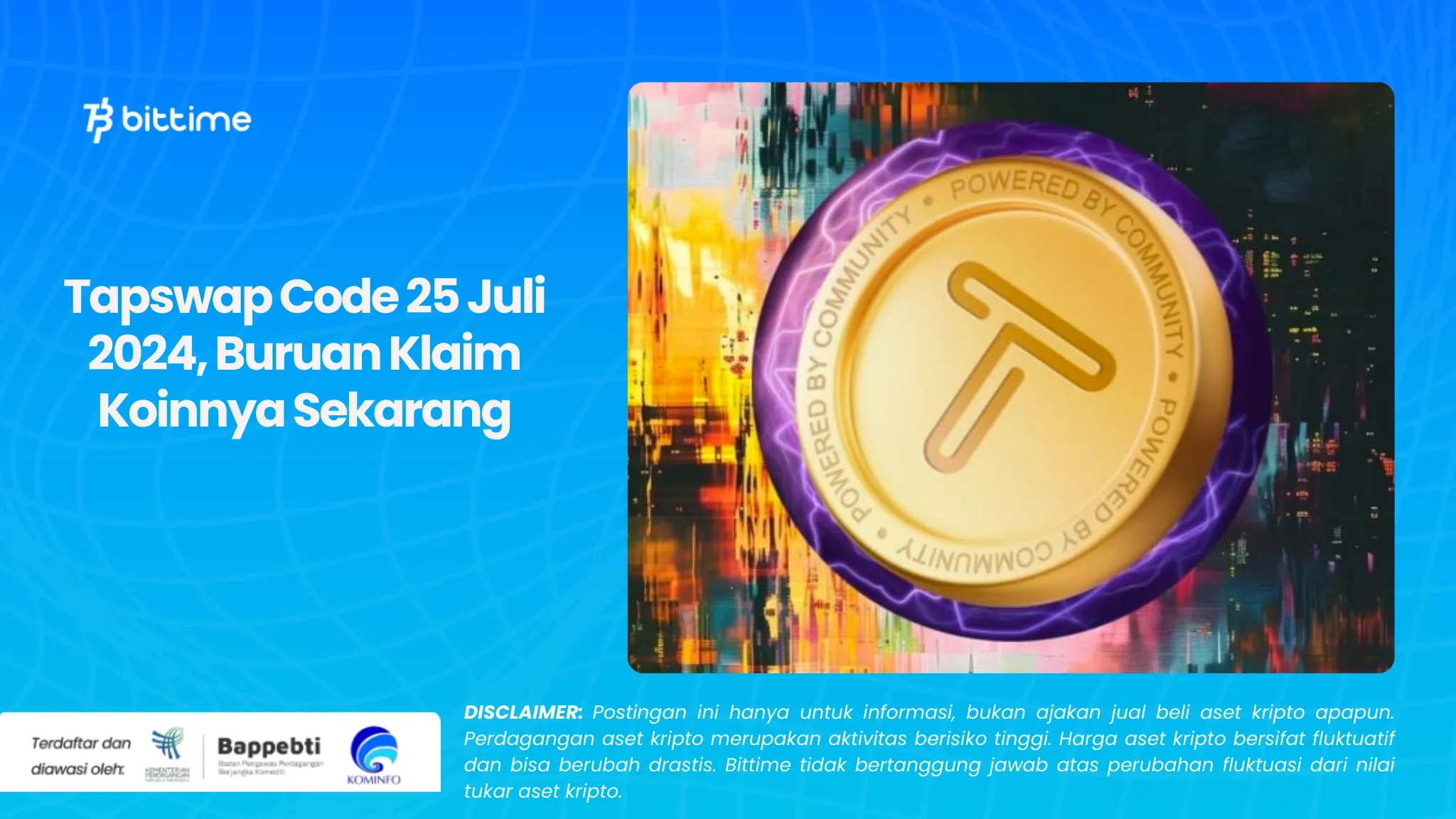 Tapswap Code 25 Juli 2024, Buruan Klaim Koinnya Sekarang