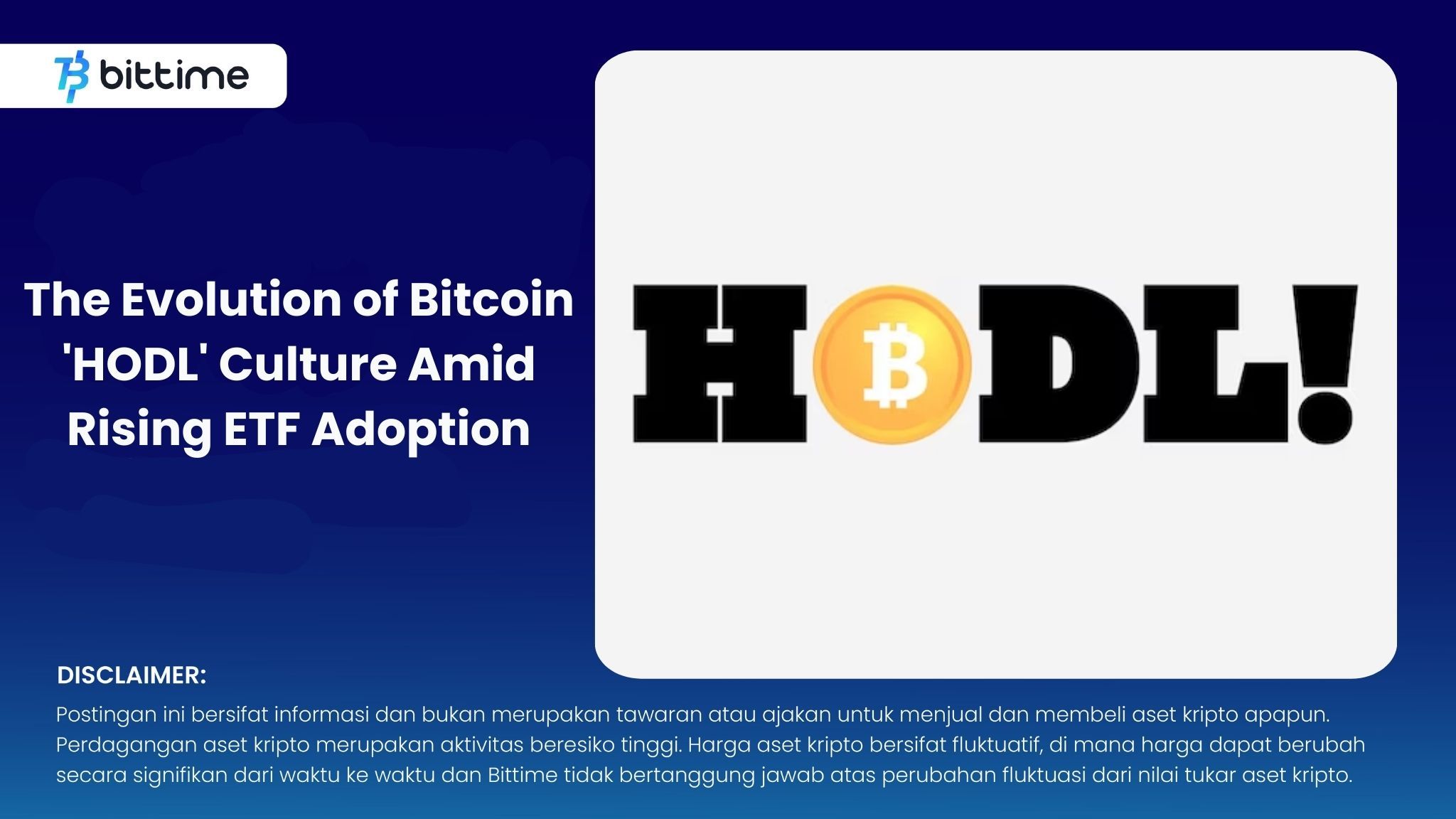 The Evolution of Bitcoin 'HODL' Culture Amid Rising ETF Adoption