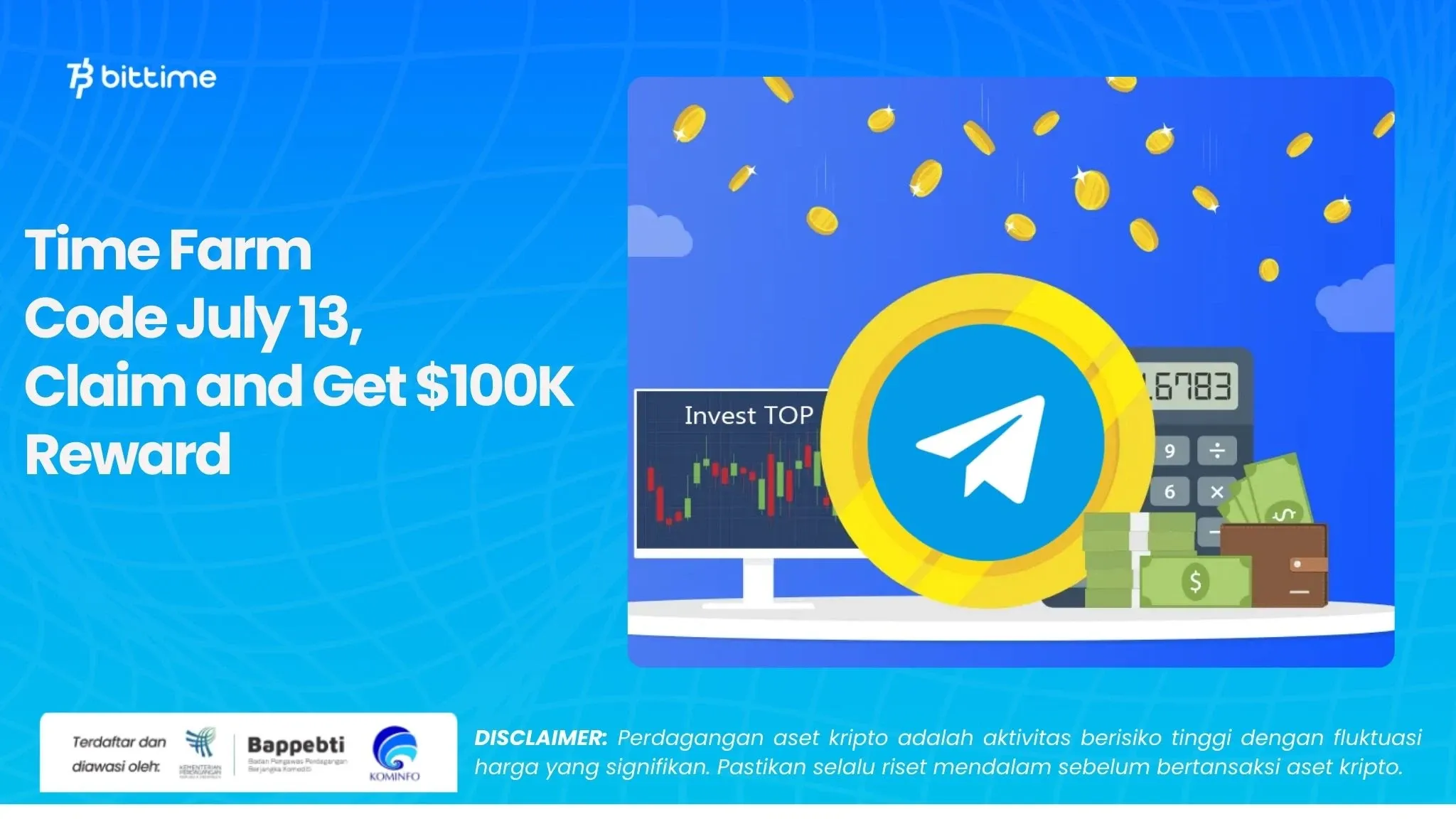 Time Farm Code July 13, Claim and Get $100K Reward