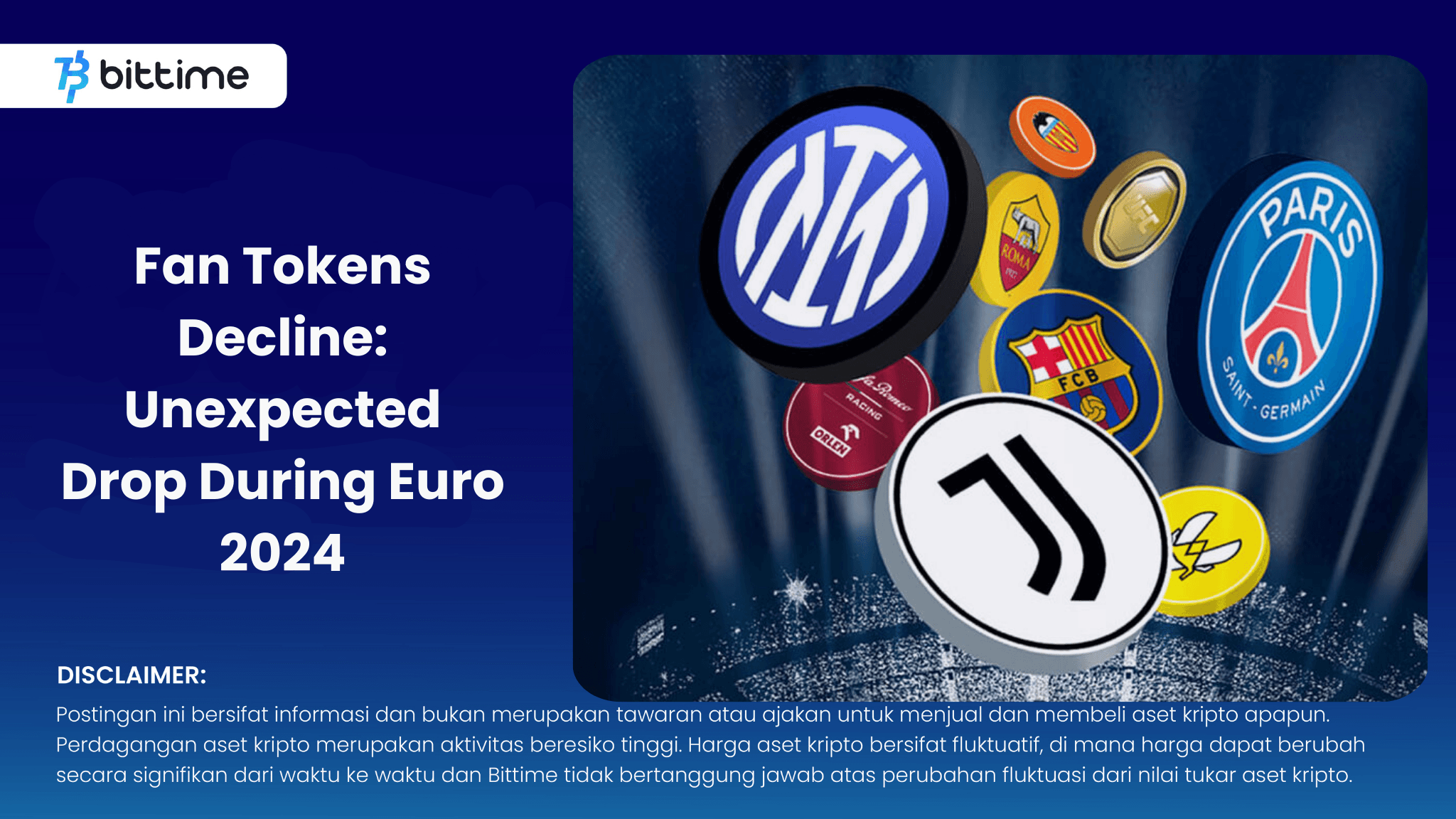 Fan Tokens Decline: Unexpected Drop During Euro 2024