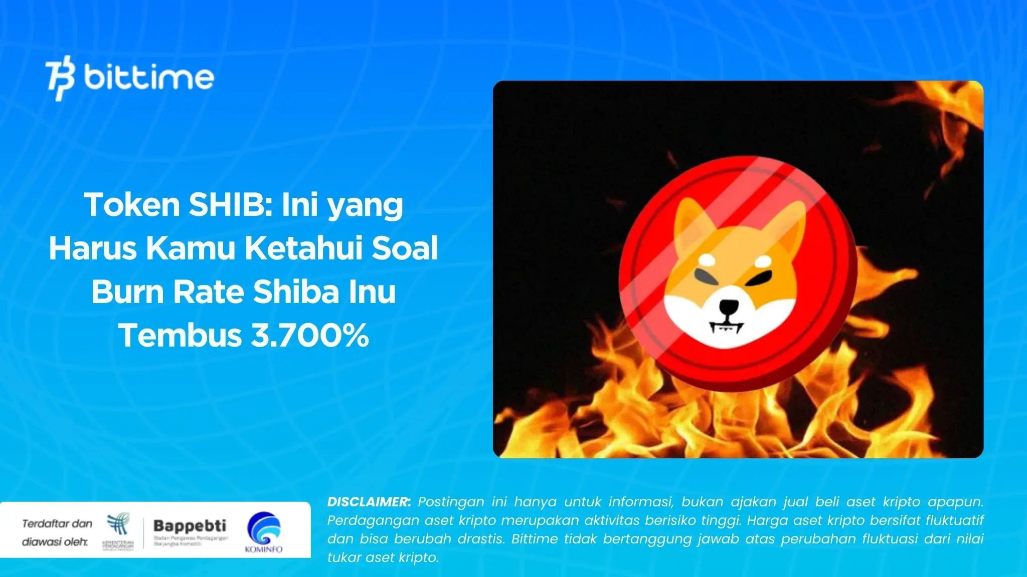 Token SHIB: Ini yang Harus Kamu Ketahui Soal Burn Rate Shiba Inu Tembus 3.700%