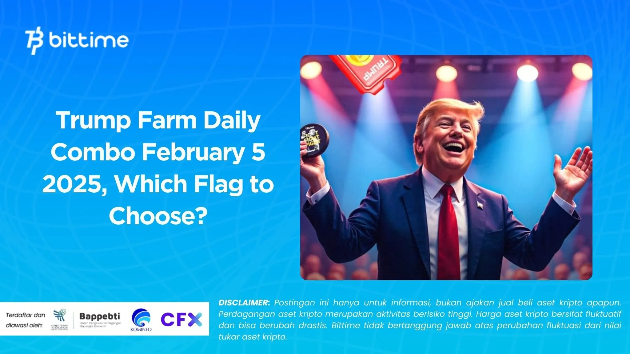 Trump Farm Daily Combo February 5 2025, Which Flag to Choose?