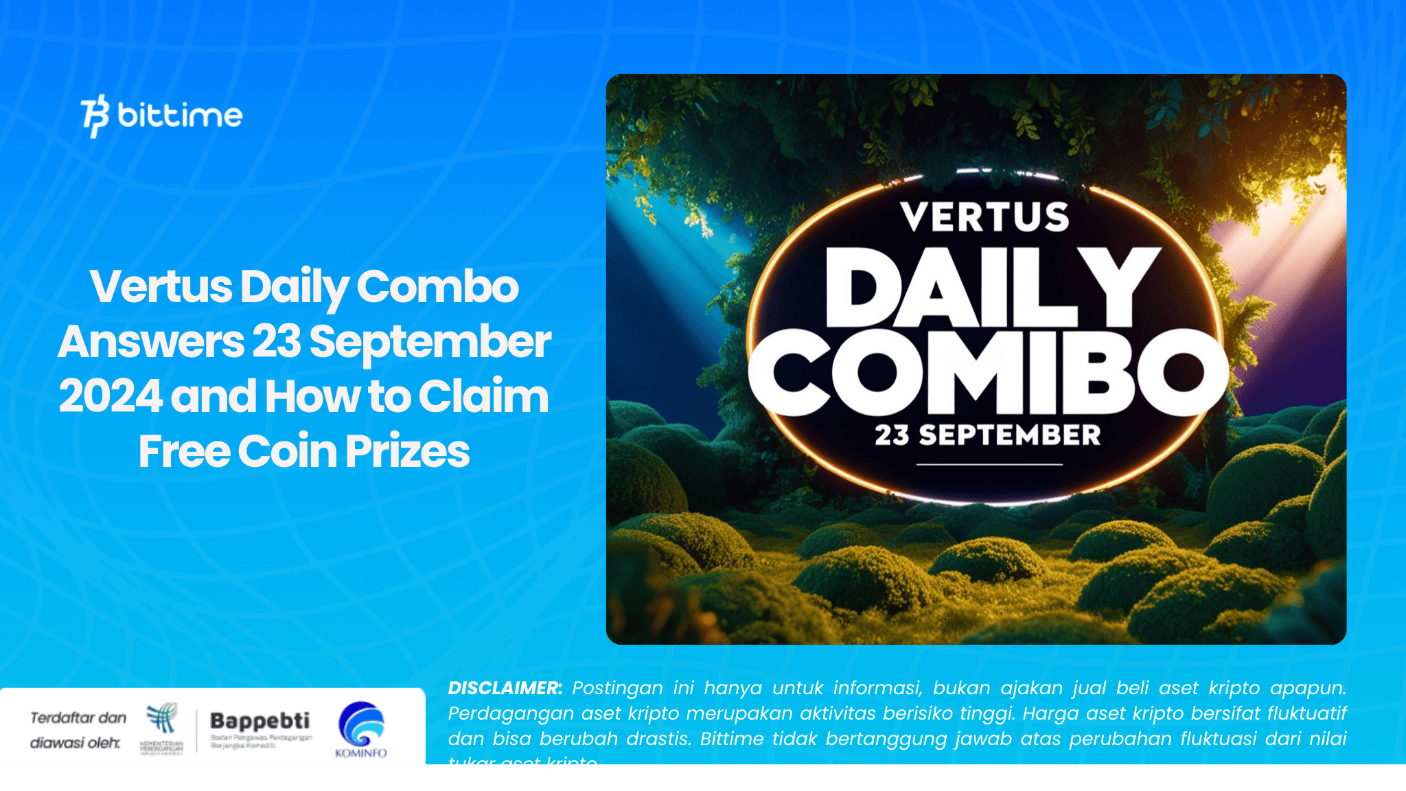 Vertus Daily Combo Answers 23 September 2024 and How to Claim Free Coin Prizes