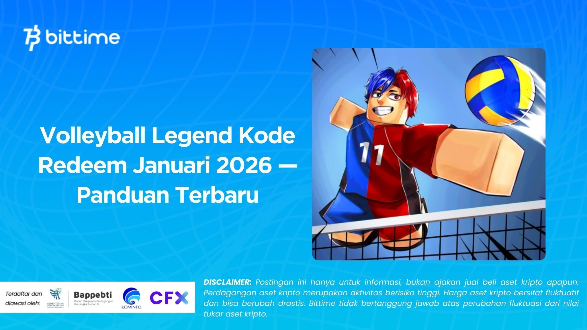Volleyball Legend Kode Redeem Januari 2026: Panduan Terbaru
