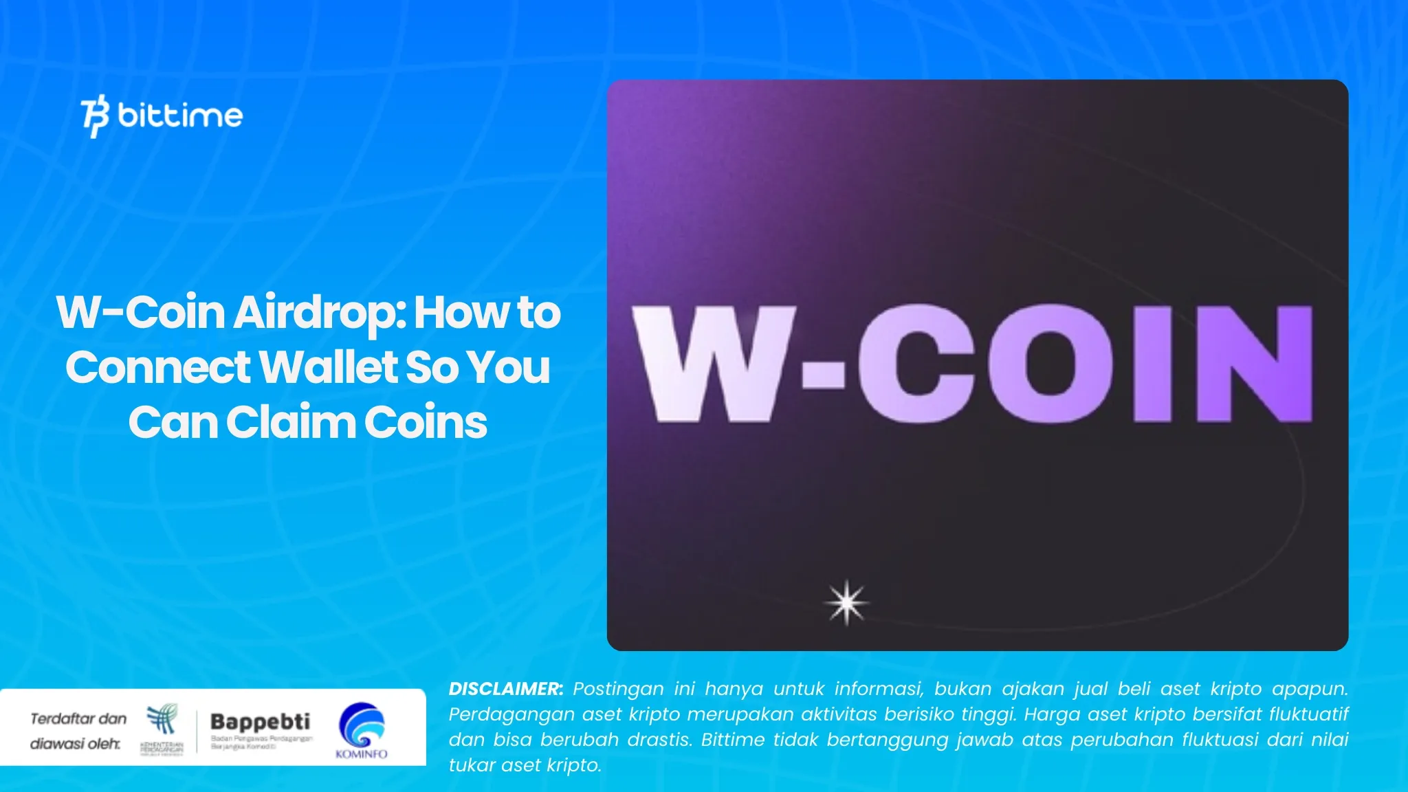 W-Coin Airdrop: How to Connect Wallet