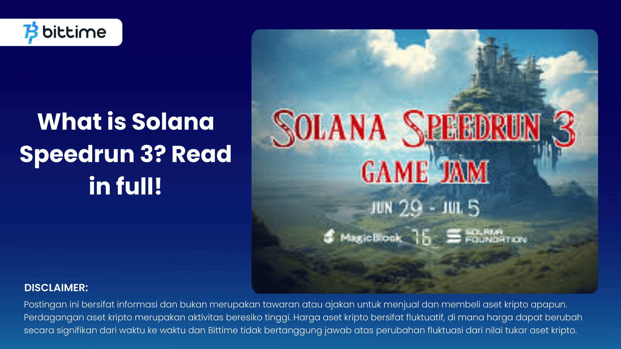 What is Solana Speedrun 3? Read in full!