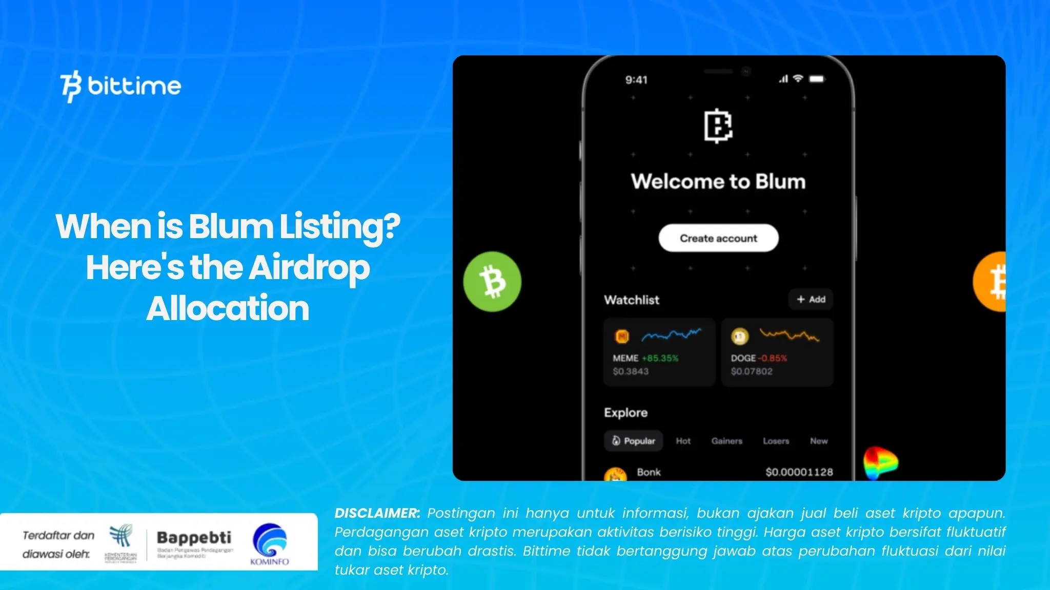 When is Blum Listing? Here's the Airdrop Allocation