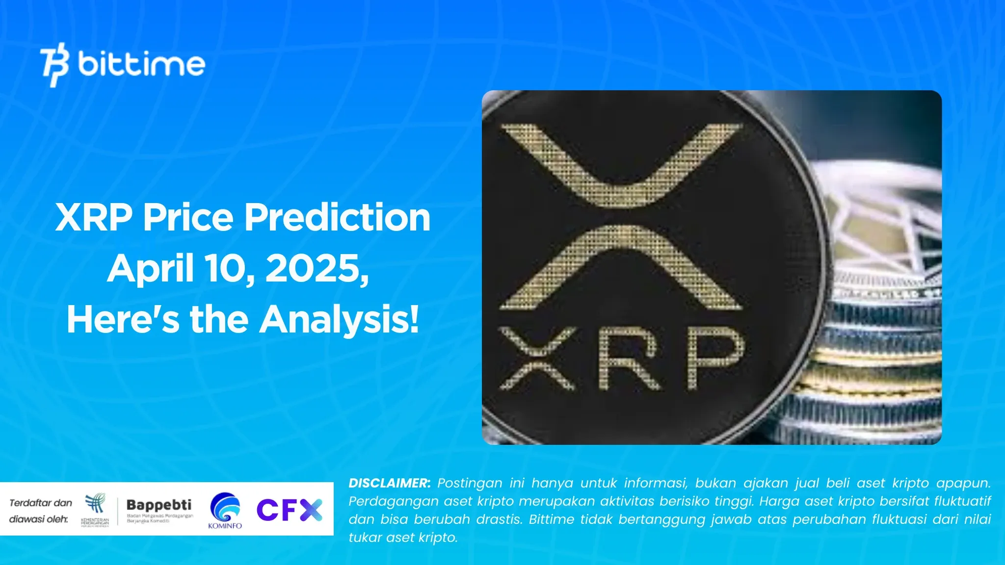 XRP Price Prediction April 10 2025