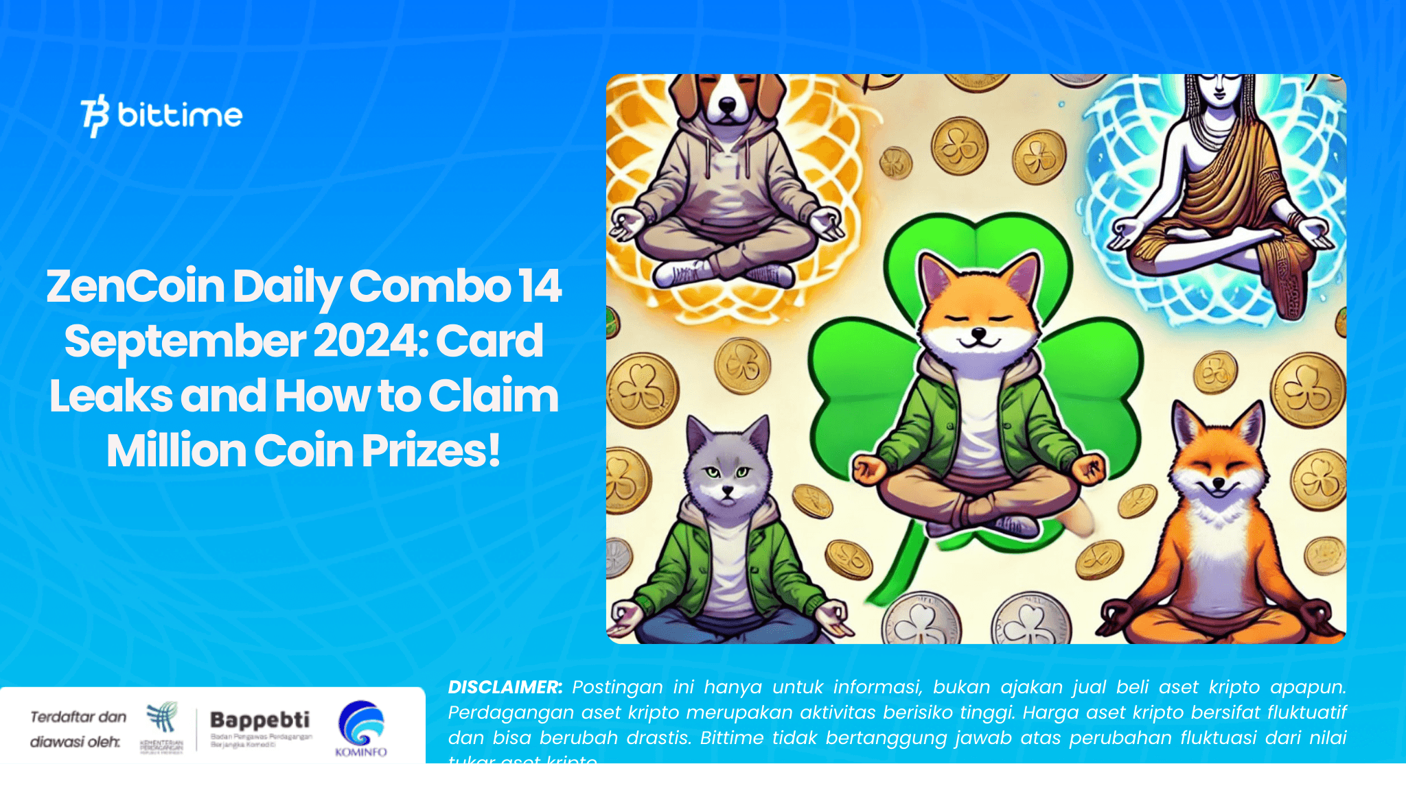 ZenCoin Daily Combo 14 September 2024: Card Leaks and How to Claim Million Coin Prizes!