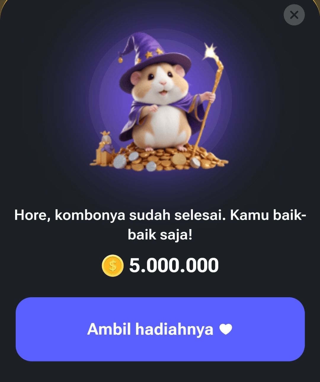 Daily Combo Hamster Kombat 4 Juli 2024, Langsung Klaim Jutaan Koin!