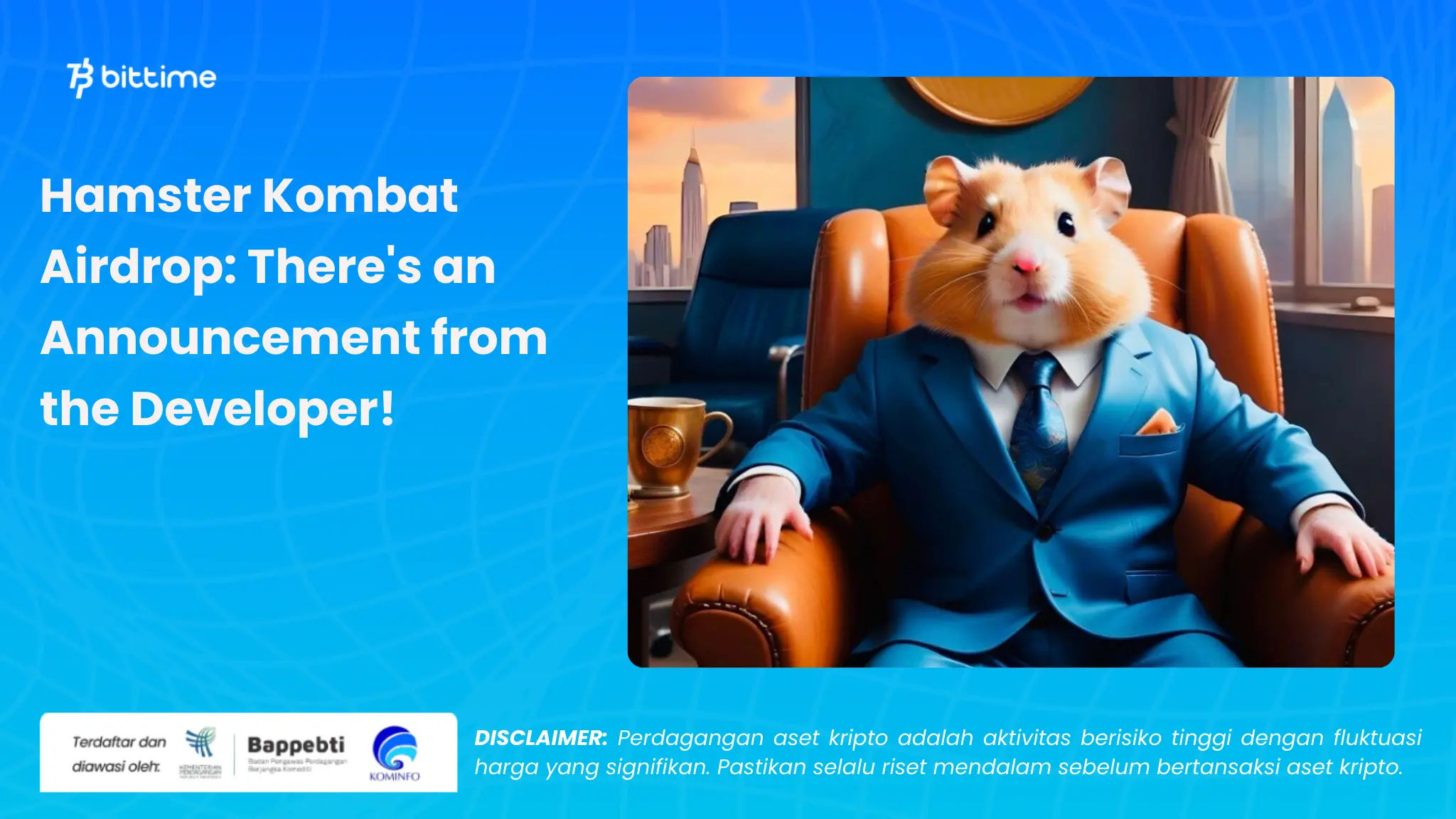Hamster Kombat Airdrop: There's an Announcement from the Developer!
